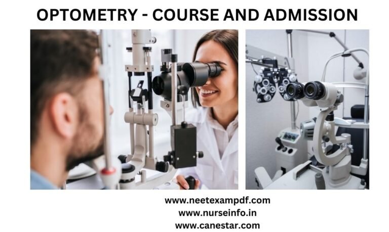 OPTOMETRY | Neet Exam PDF OPTOMETRY - COURSE, ELIGIBILITY, DURATION ...