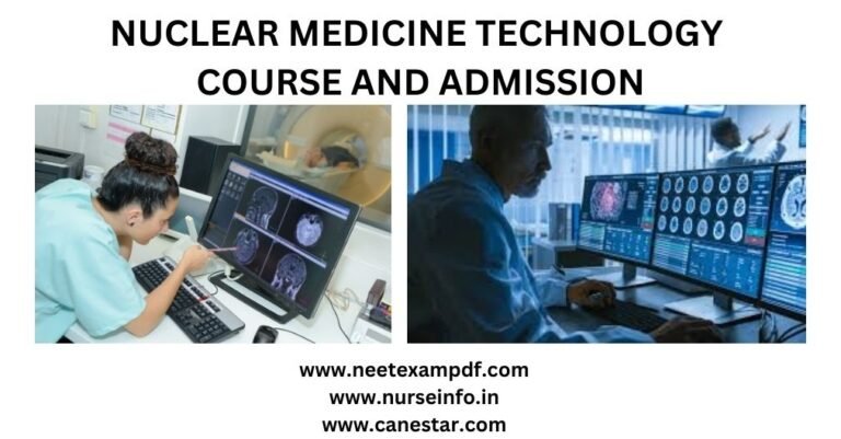 NUCLEAR MEDICINE TECHNOLOGY COURSE | Neet Exam PDF NUCLEAR MEDICINE TECHNOLOGY COURSE - COURSE ...