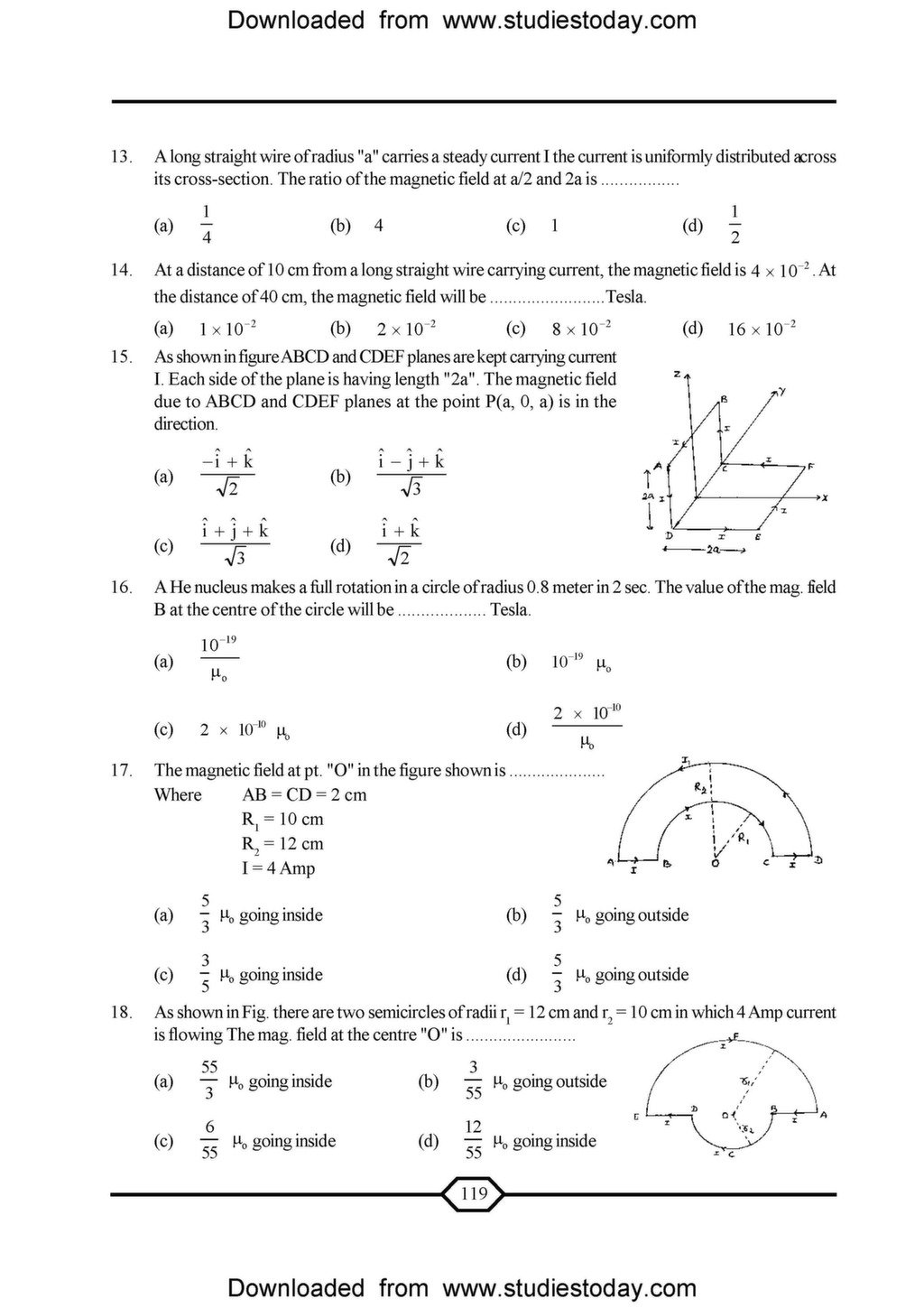 NEET UG Physics Ocsillations and Waves MCQs | Neet Exam PDF
